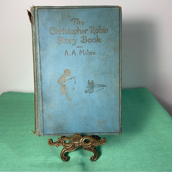Other | The Christopher Robin Story Book First Printing Aa Milne | Poshmark